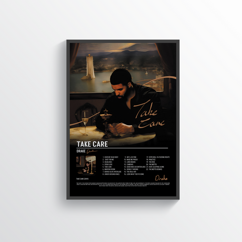 Take Care Drake Frame – Poster Masr